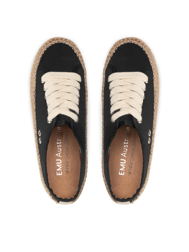 Espadrilles EMU Australia Agonis W11411 Schwarz | eschuhe.de