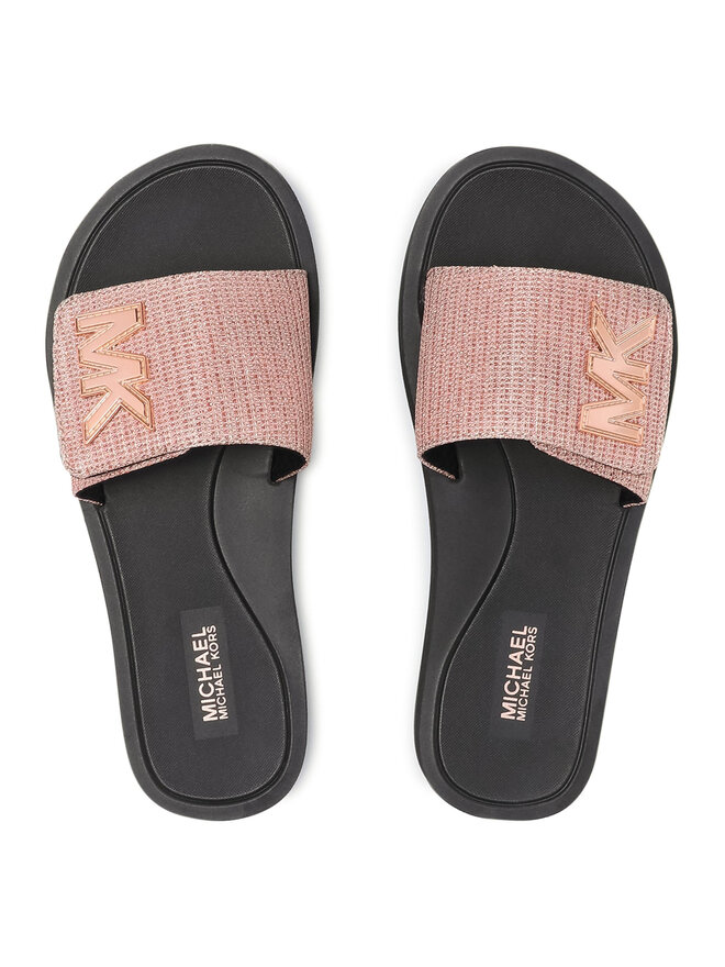 Pantoletten MICHAEL Michael Kors Mk Platform Slide 40S1MKFA1D Rosa ...