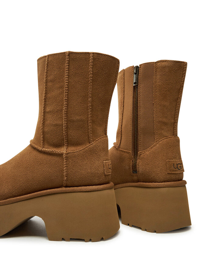 Botine Ugg W Classic Twin Seam New Heights 1158313 Maro | epantofi.ro
