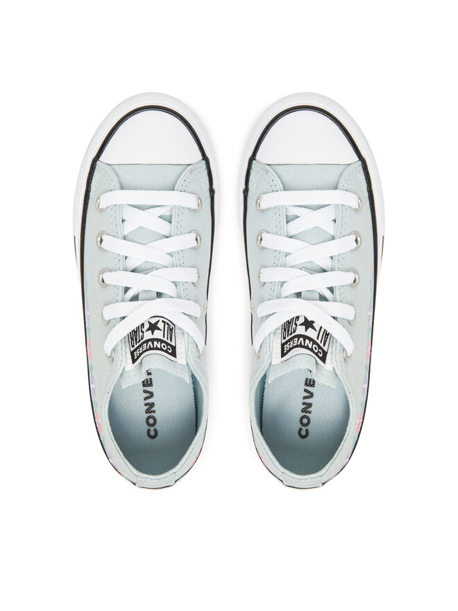 Plátěnky Converse Chuck Taylor All Star Florals A11776C Světle modrá ...