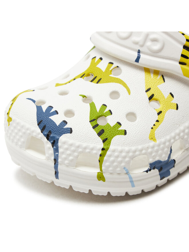Παντόφλες Crocs Classic Character Print Clog T 209697 Πράσινο ...