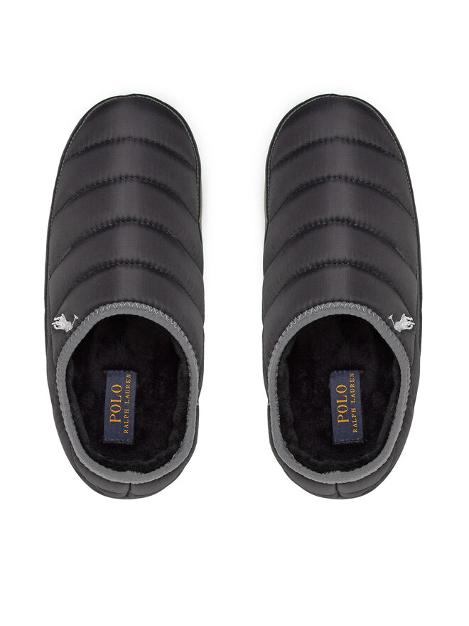 Hausschuhe Polo Ralph Lauren Maxson SMF4360BRL Schwarz | eschuhe.de