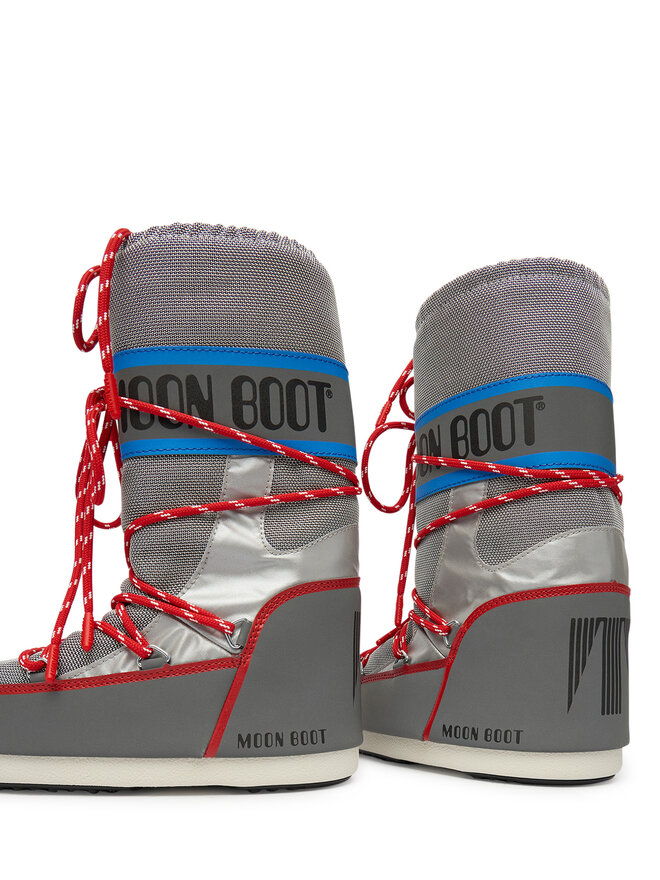 Cizme de zăpadă Moon Boot Mb Icon Space Racing 80D1403030 Gri | epantofi.ro