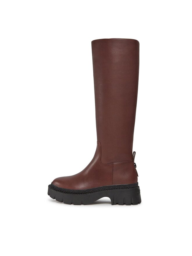 Botas altas Coach Julietta Lth Boot CN097 Marrón | zapatos.es