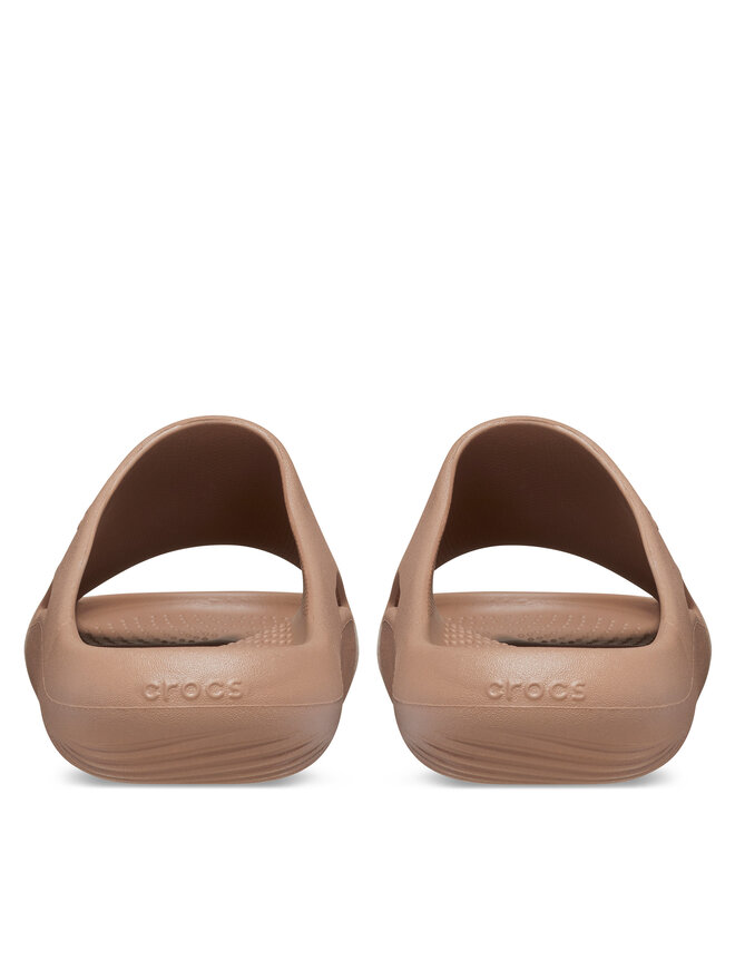 Klapki Crocs Mellow Recovery Slide 208392 Brązowy | eobuwie.com.pl