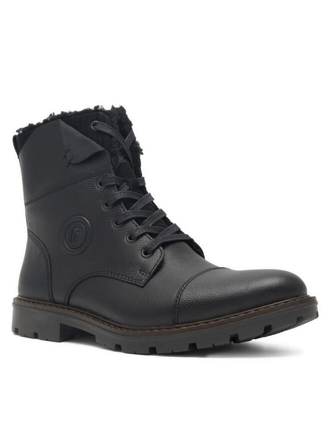 Botines planos Rieker 32133-00 Negro | zapatos.es