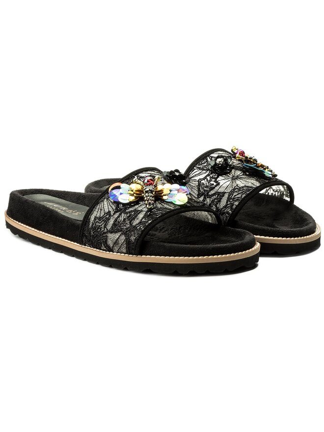 Nazouváky Azurée Joyce 8D Černá | eobuv.cz