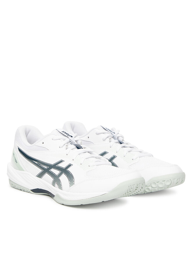 Buty halowe Asics Gel-Task 4 1071A103 Biały | eobuwie.com.pl