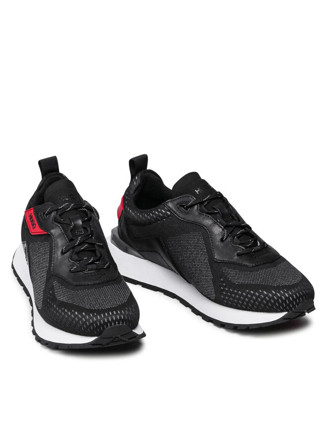 Sneakers Hugo Cubite Runn 50459155 10237958 01 Schwarz | eschuhe.de