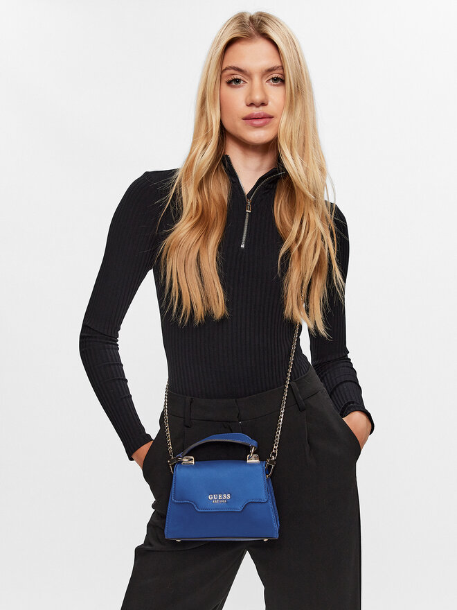 Geantă Guess Velina (EG) Mini Bags HWEG87 65770 Albastru | epantofi.ro