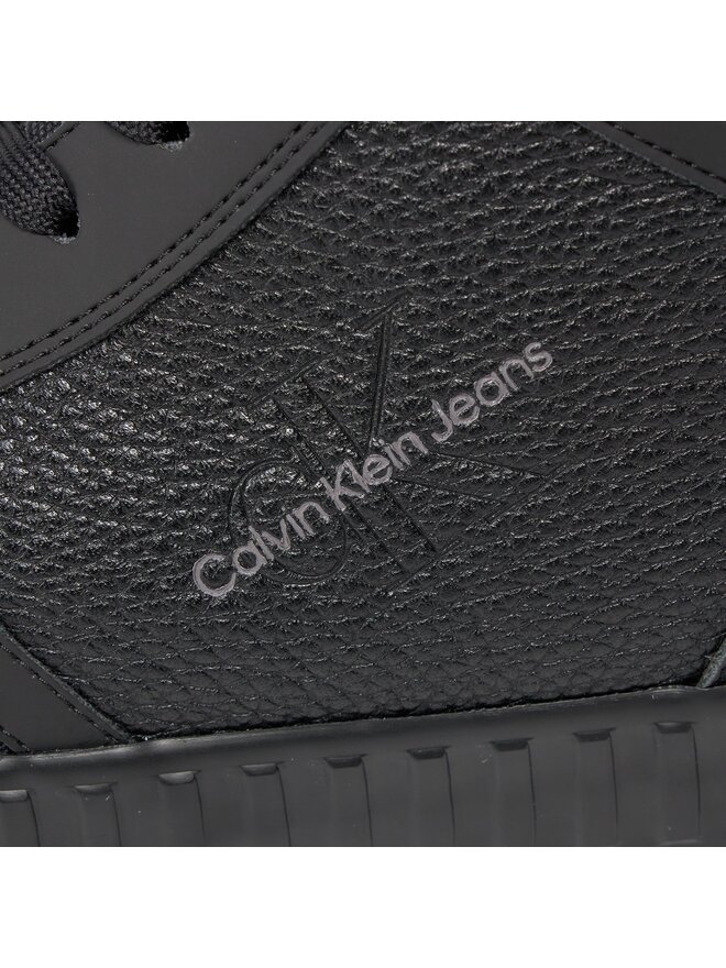 Sneakers Calvin Klein Jeans Skater Vulc Mid Lth YM0YM00809 Schwarz ...