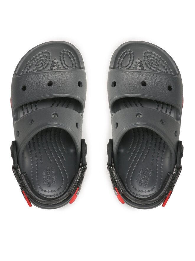 Sandály Crocs Classic All-Terrain Sandal Kids 207707 Šedá | eobuv.cz