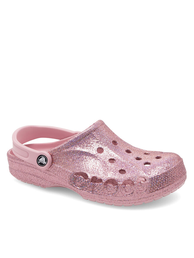 Şlapi Crocs BAYA GLITTER CLOG 205925-606 Roz | epantofi.ro