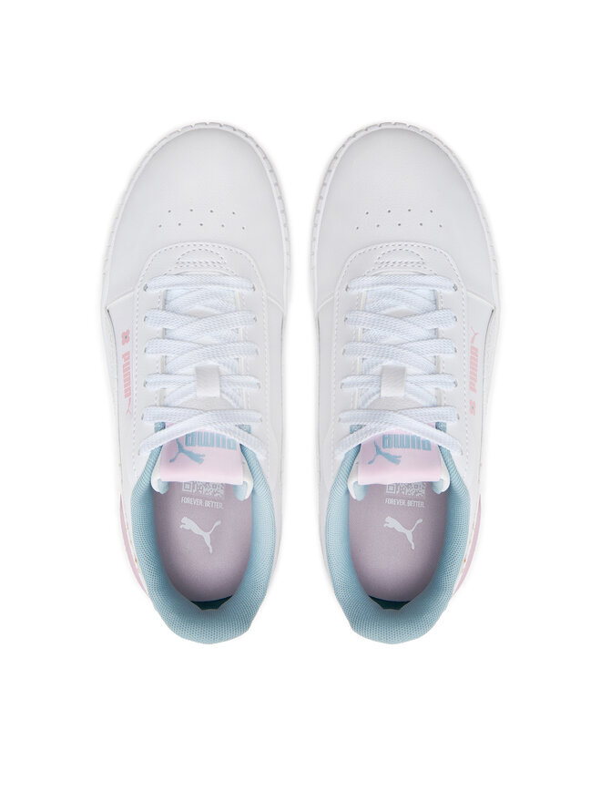 Sneakers Puma Carina 2.0 Tropical Jr 395574-01 Alb | epantofi.ro