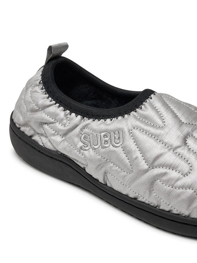 Hausschuhe Subu Packable Outline Silberfarben | eschuhe.de