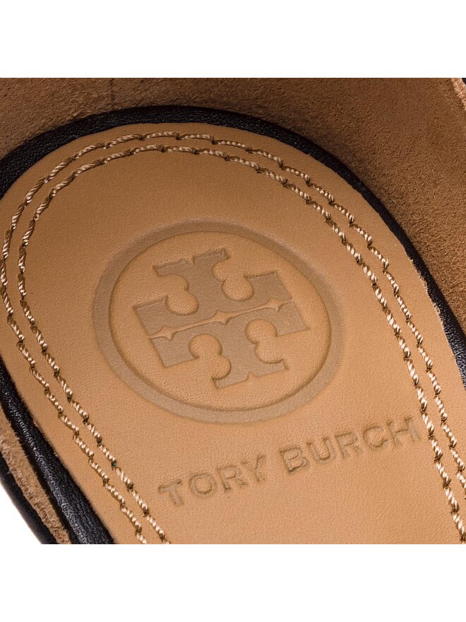 Sandalias Tory Burch Ellie 85mm Ankle-Strap 49348 Negro | zapatos.es