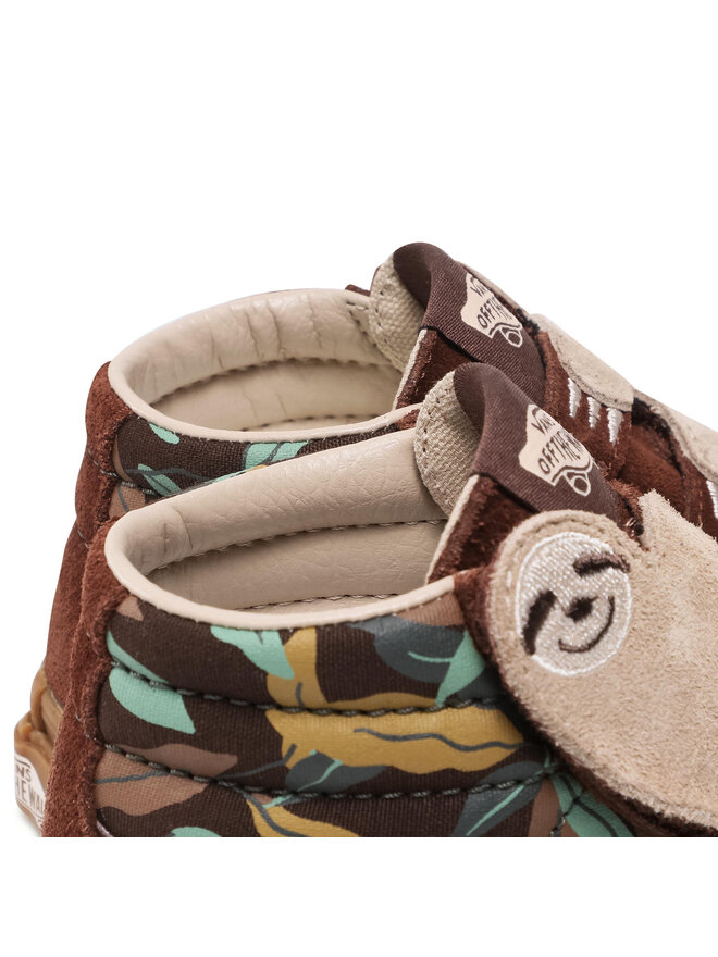 Sneakers Vans Sk8-Mid Sloth Rei VN0A54FF3X01 Braun | eschuhe.de