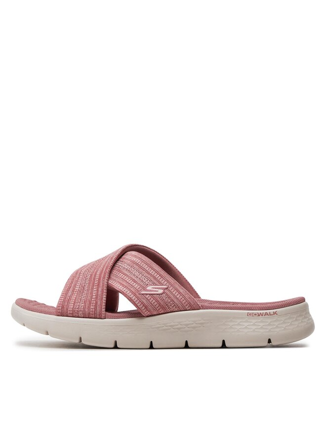 Papucs Skechers Go Walk Flex Sandal-Impressed 141420/MVE Lila | ecipo.hu