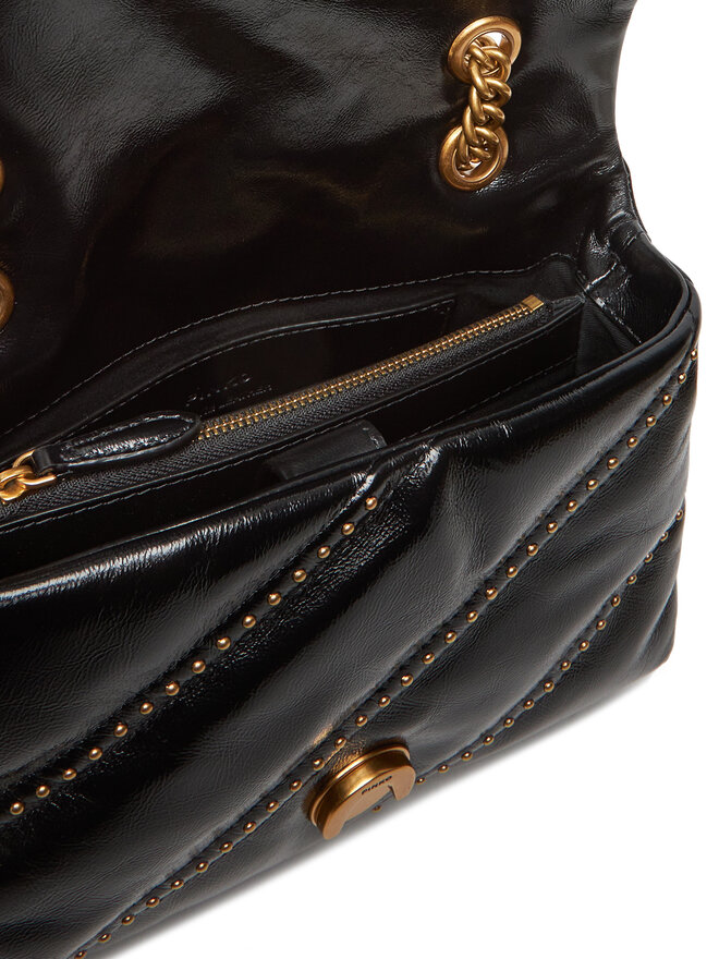 Handtasche PINKO Love Puff Mini CL PE 25 PLTT 100039 A26T Schwarz ...