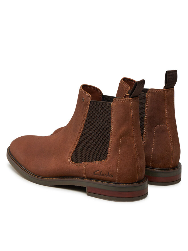 Sztyblety Clarks Jaxen Easy 26179436 Brązowy | eobuwie.com.pl