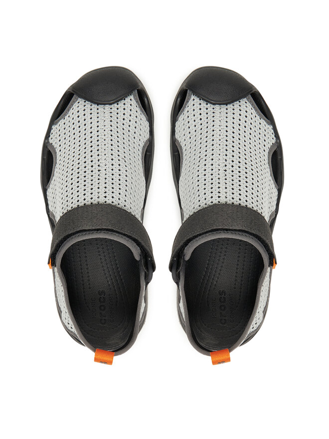 Sandale Crocs Swiftwater™ Mesh Deck 211095 Gri | epantofi.ro