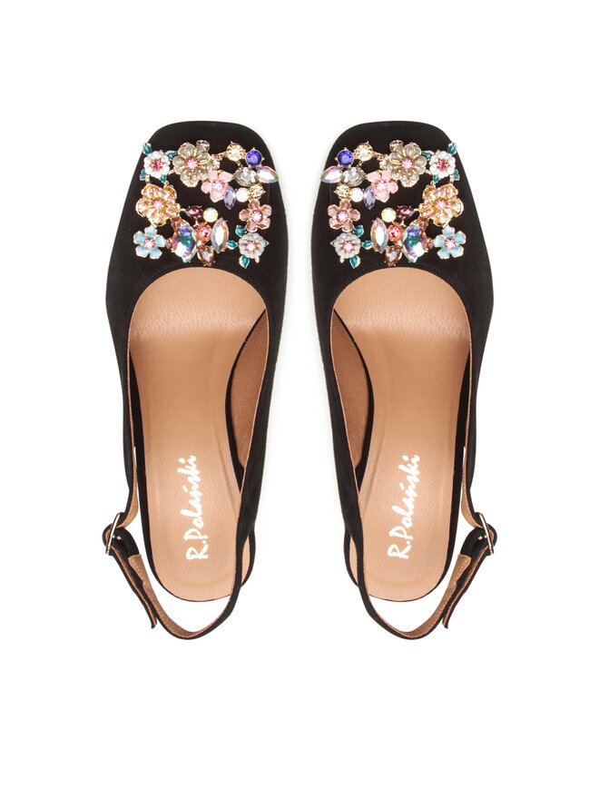 Σανδάλια R.Polański 1631 Μαύρο | epapoutsia.gr