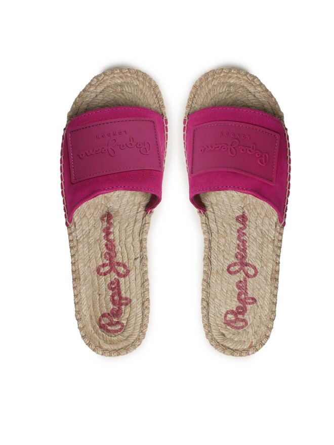 Espadrilky Pepe Jeans Siva Berry PLS90583 Fialová | eobuv.cz