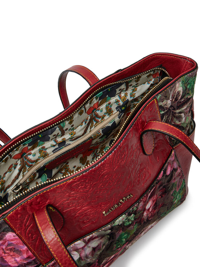 Дамска чанта Laura Vita Amep 02 Червен | obuvki.bg