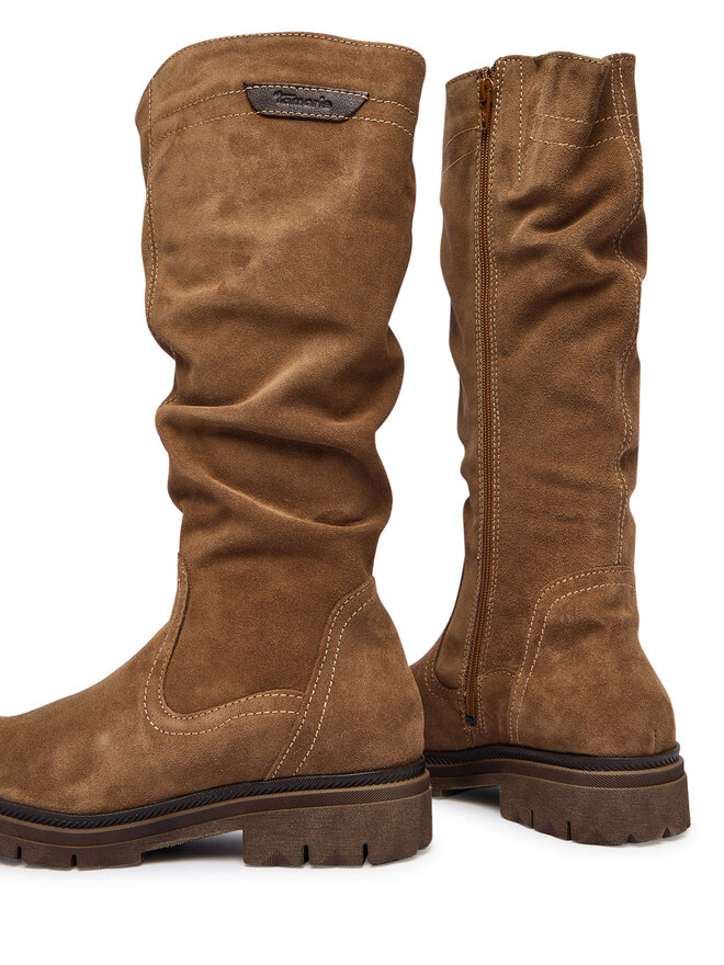 Kozačky Tamaris 1-25606-45 Hnědá | eobuv.cz