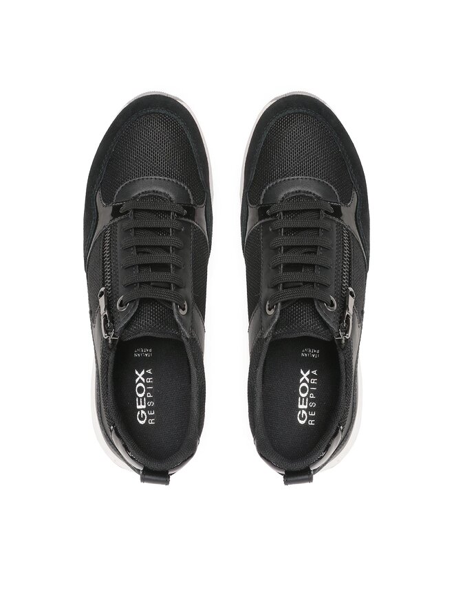 Sneakers Geox D Bulmya A D35NQA 0BC14 C9999 Schwarz | eschuhe.de