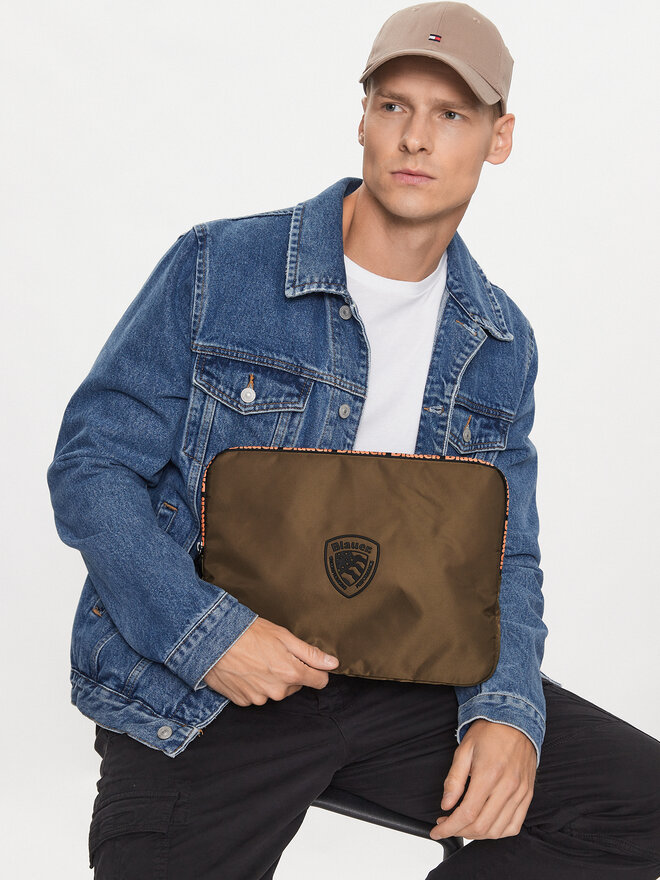 Notebook-Etui Blauer F2HELON07/LOG Grün | eschuhe.de