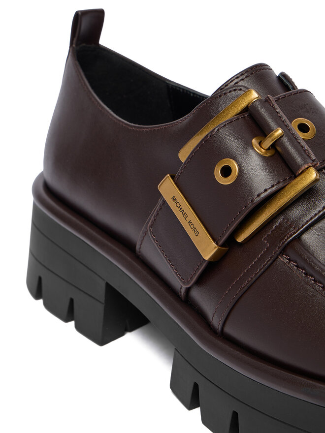 Slipper MICHAEL Michael Kors Colby 40F4COFP1L Braun | eschuhe.de