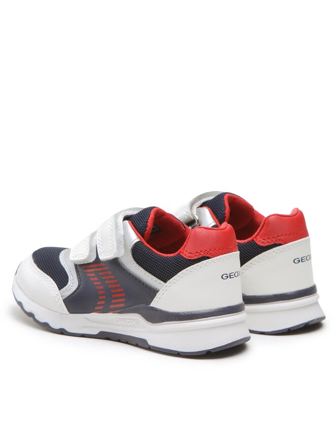 Sneakersy Geox B Pyrip Boy B264YA0CE14C0899 S Biały | eobuwie.com.pl
