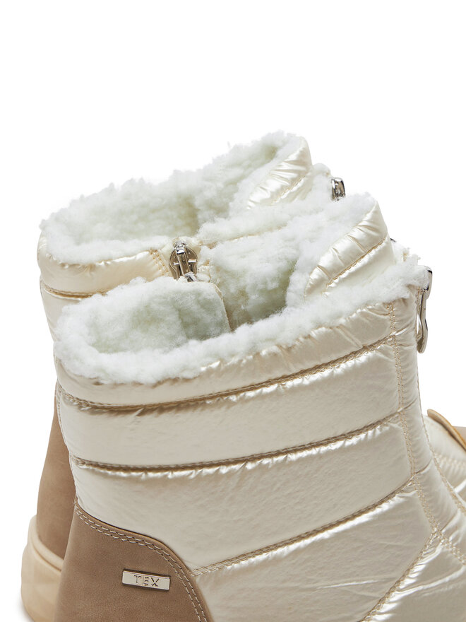 Μποτάκια Caprice 9-26405-43 Εκρού | epapoutsia.gr