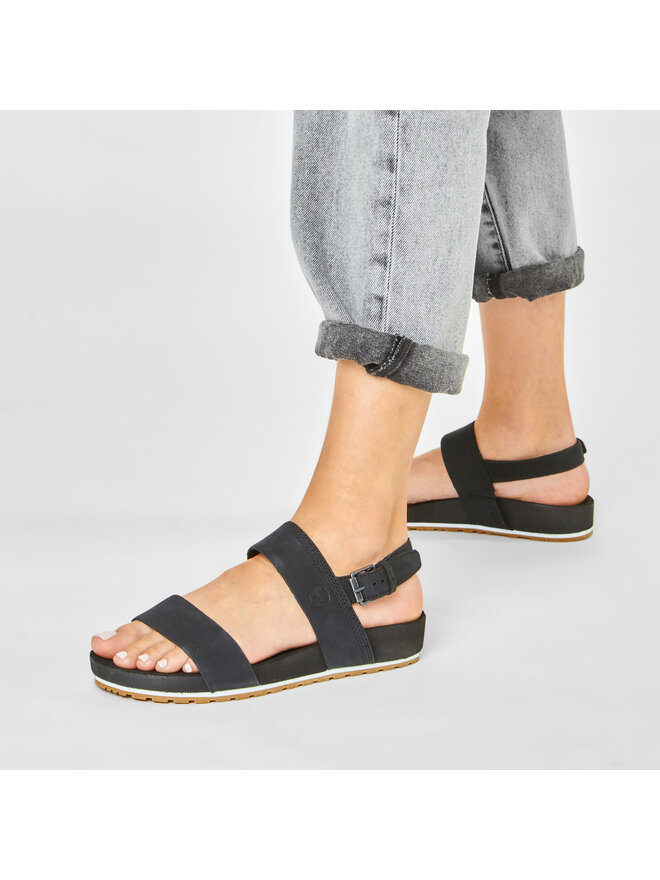 Sandály Timberland Malibu Waves 2Band Sandal TB0A2AT9001 Černá | eobuv.cz