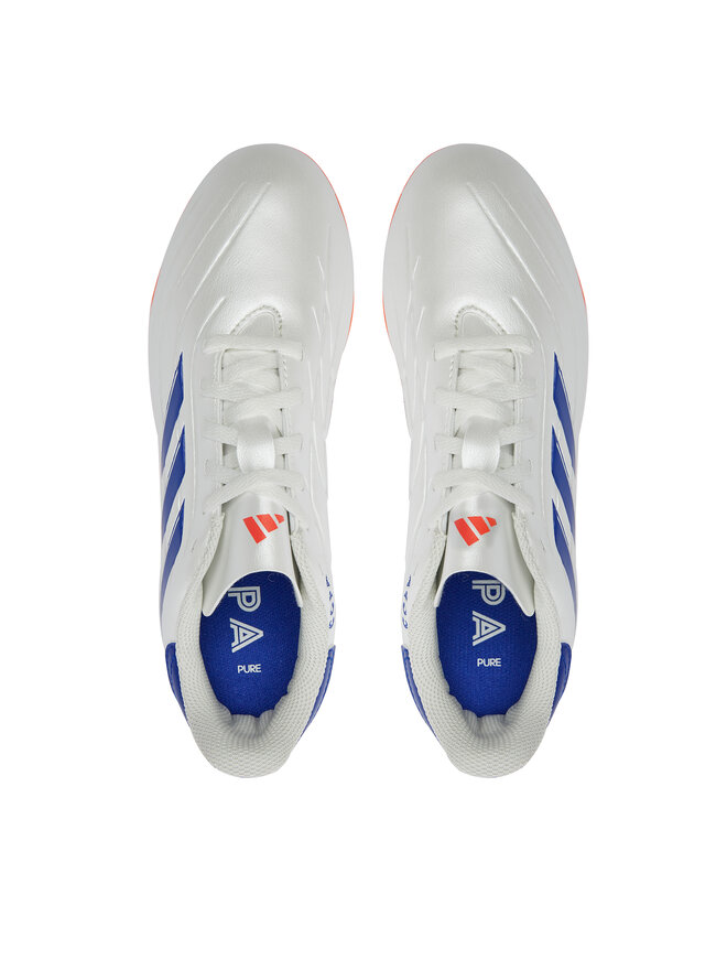 Ghete pentru fotbal adidas Copa Pure 2 Club Fxg J IG6412 Alb | epantofi.ro