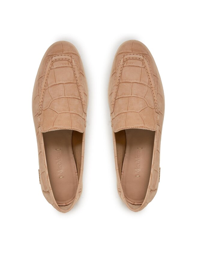 Slipper Max Mara Softloafer 24145212316 Beige | eschuhe.de