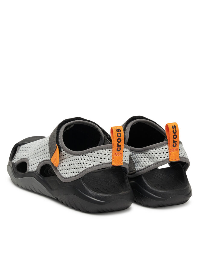Sandale Crocs Swiftwater™ Mesh Deck 211095 Gri | epantofi.ro