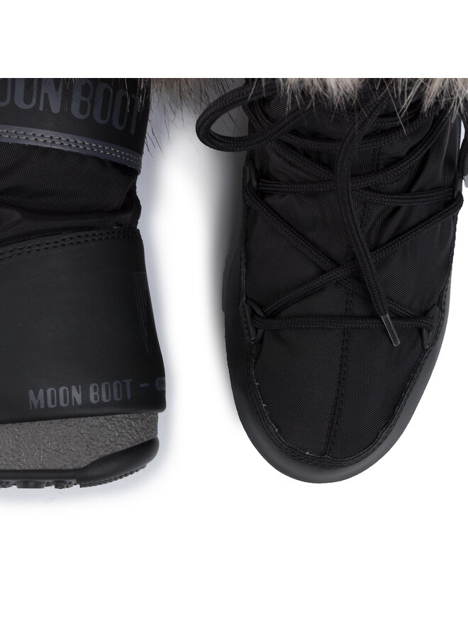 Schneeschuhe Moon Boot Monaco Low Wp 2 240088001 Schwarz | eschuhe.de
