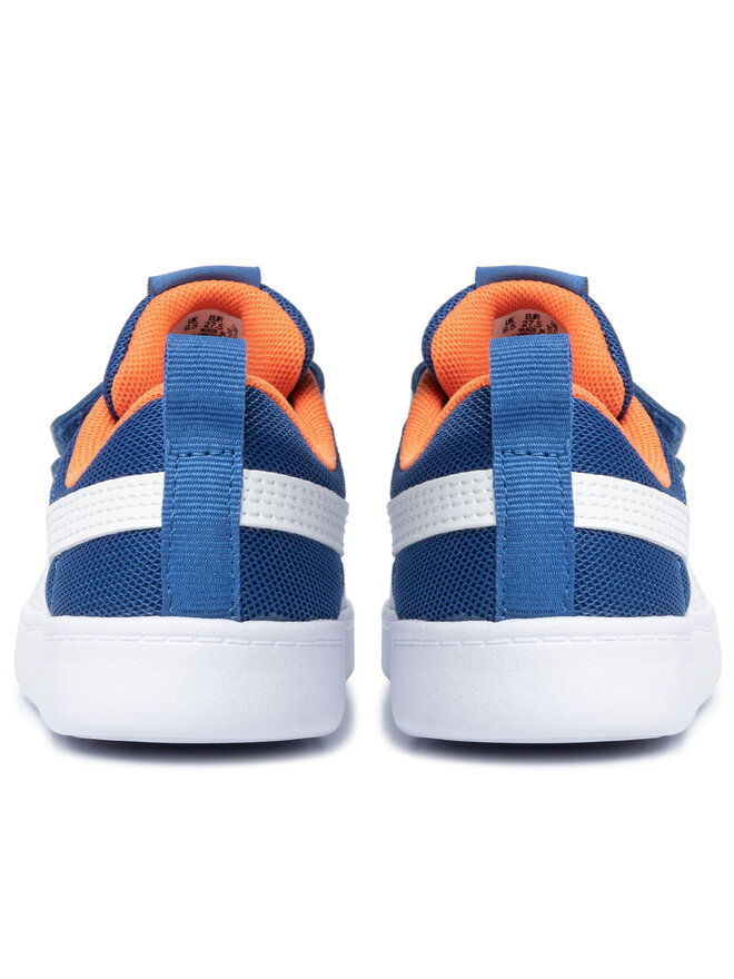 Sneakersy Puma Courtflex V2 Mesh V PS 371758 01 Niebieski | eobuwie.com.pl