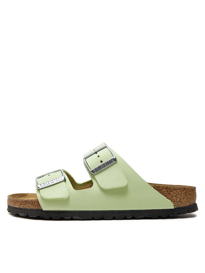 Pantoletten Birkenstock Arizona 1026710 Grün | eschuhe.de