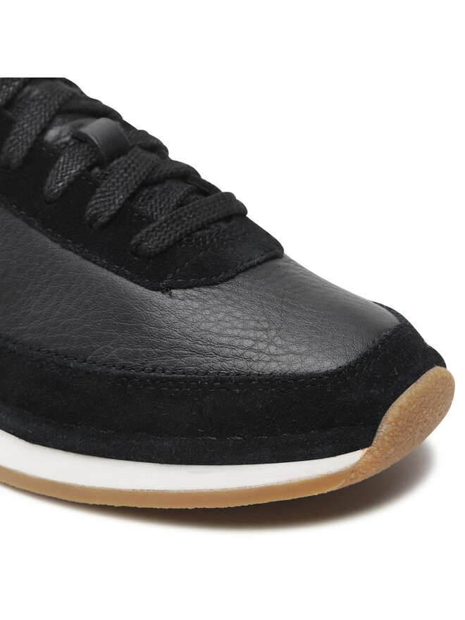 Sneakers Clarks CraftRun Lace 261612457 Schwarz | eschuhe.de