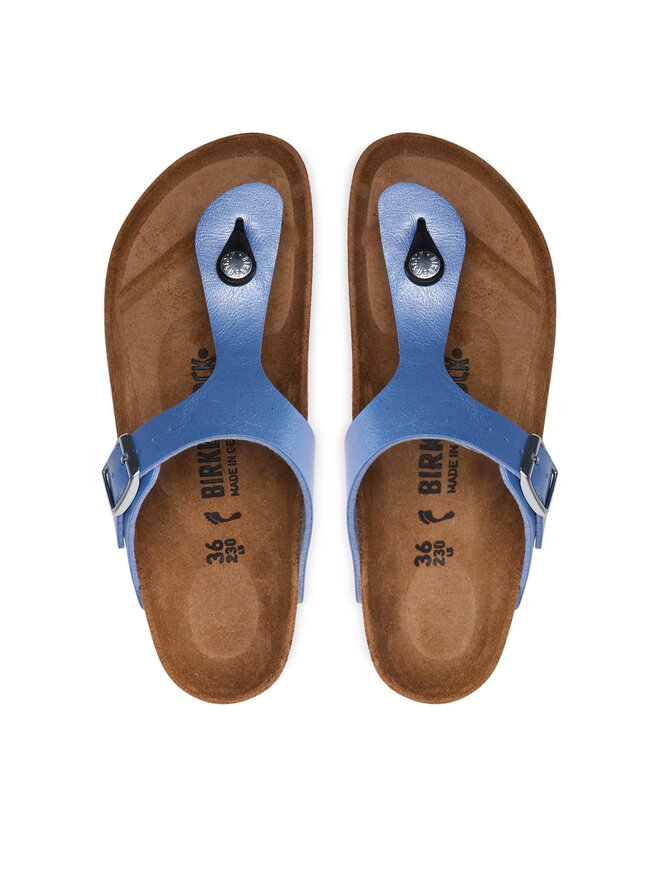 Zehentrenner Birkenstock Gizeh Bs 1021468 Blau | eschuhe.de