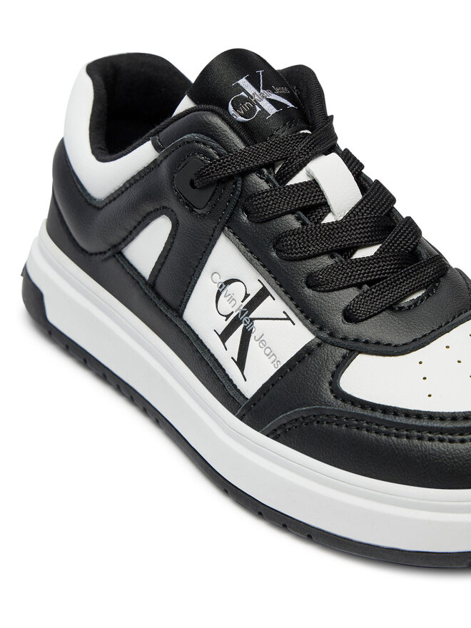 Sneakers Calvin Klein Jeans Low Cut Lace-Up/Sneaker V3X9-81060-1355 M Negru | epantofi.ro