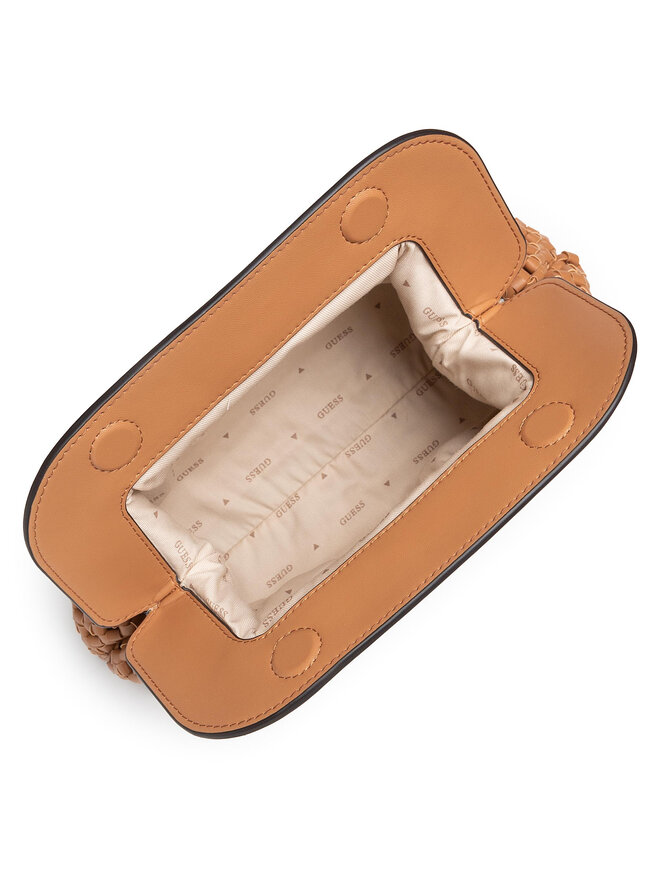 Handtasche Guess Sicilia Frame Clutch HWWG84 90170 Braun | eschuhe.de