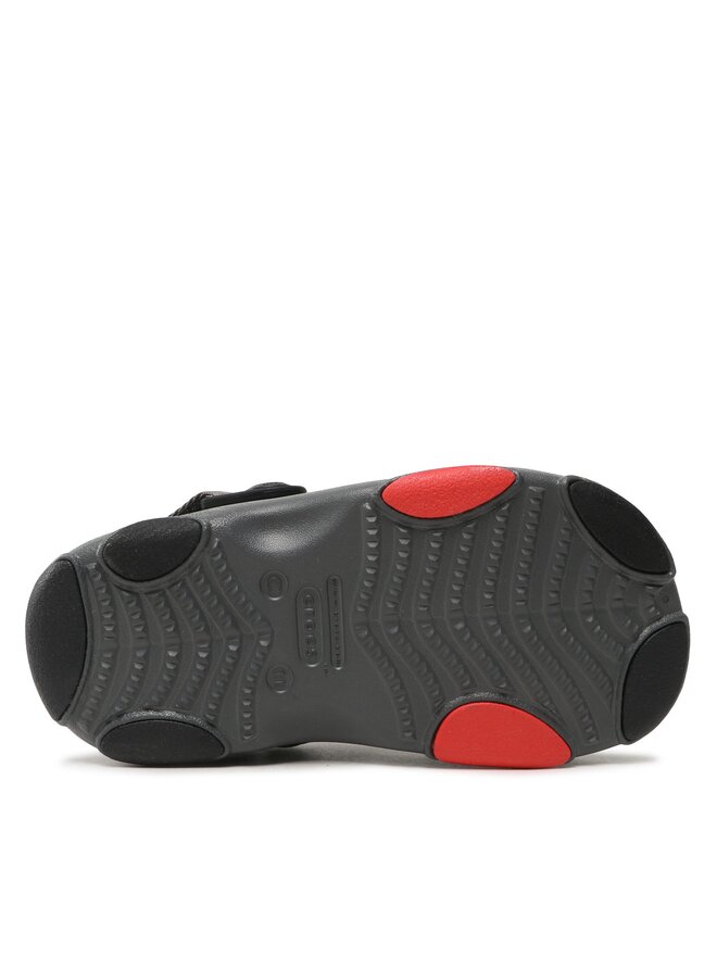 Sandały Crocs Classic All-Terrain Sandal Kids 207707 Szary | eobuwie.com.pl