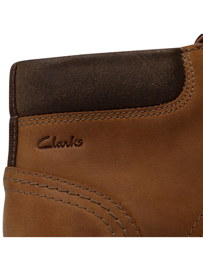 Botines planos Clarks Rendell Work 261535247 Marrón | zapatos.es