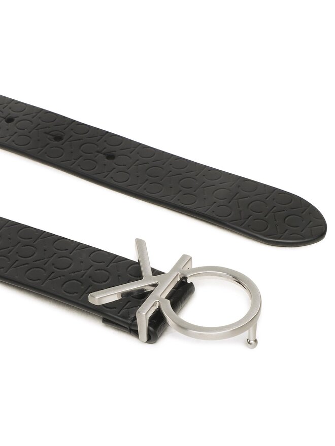Pasek Damski Calvin Klein Re-Lock Ck Logo Belt 30Mm Emb Mn K60K610981 ...