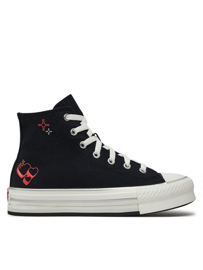 Tornacipő Converse Chuck Taylor All Star Eva Lift A09121C Fekete | ecipo.hu