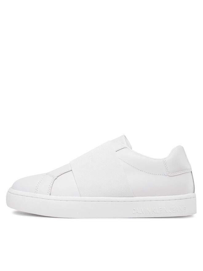 Sneakers Calvin Klein Jeans Classic Cupsole Elastic YM0YM00571 Bianco ...